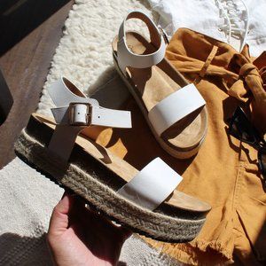 Shoes | Cape Cod White Espadrille Sandal | Poshmark